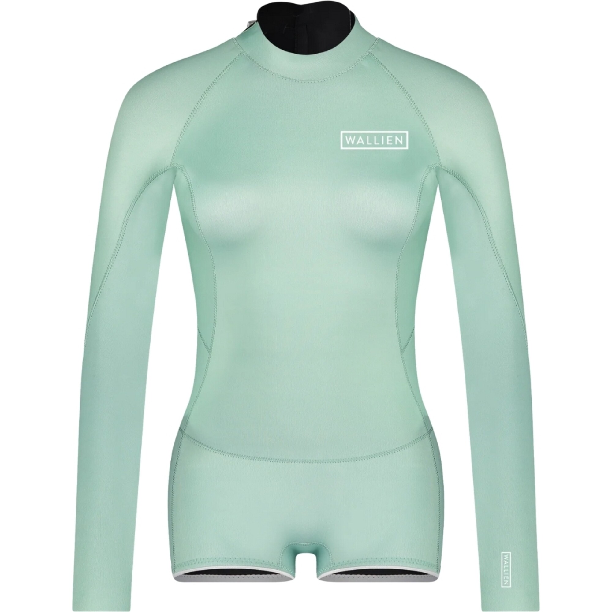 2025 Wallien Womens Nikki Van Dijk Boyleg Cut 2mm Back Zip Springsuit Wetsuit | Wetsuit Outlet